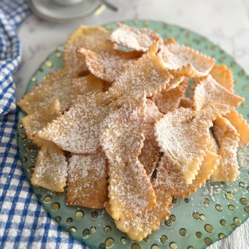 Sicilian Bow Tie Cookies, Frappe or Cioffe Pastries