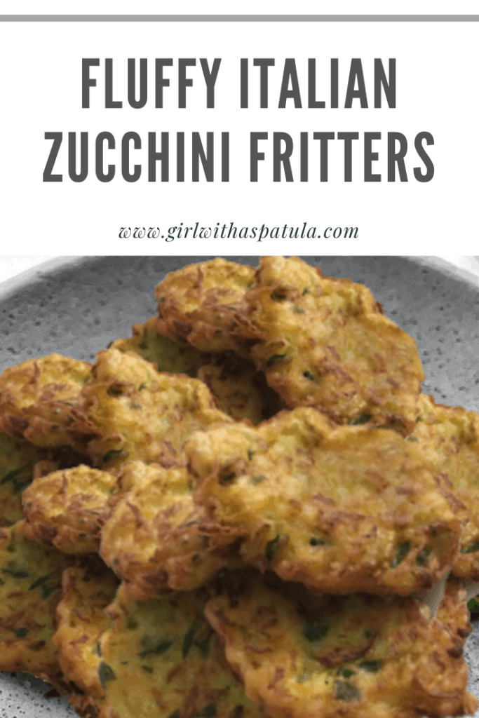 Fluffy Italian Zucchini Fritters (Pancakes)
