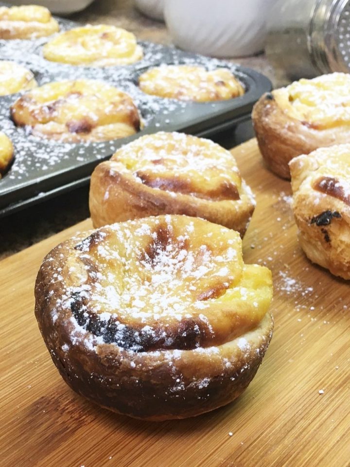 Homemade Italian Millefoglie using Puff Pastry