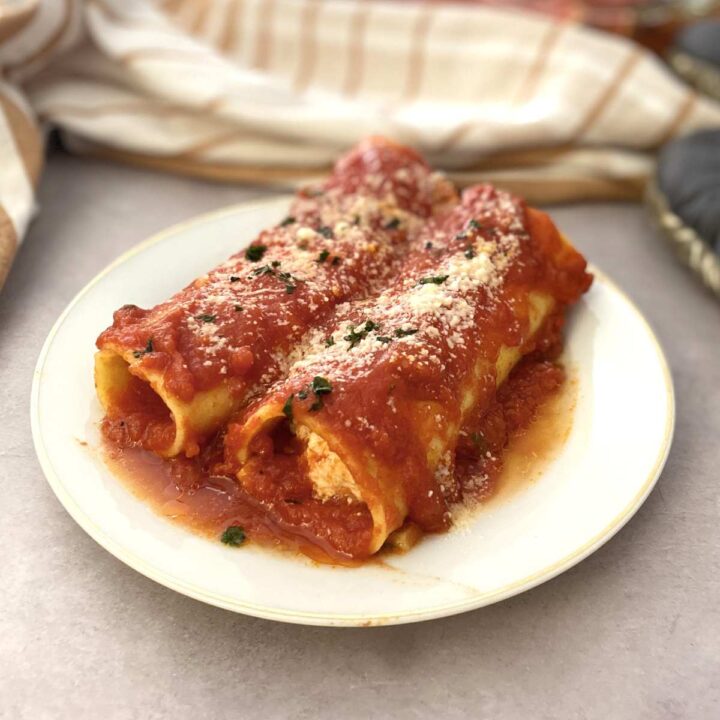 How to Make Cheese Manicotti (Cannelloni)