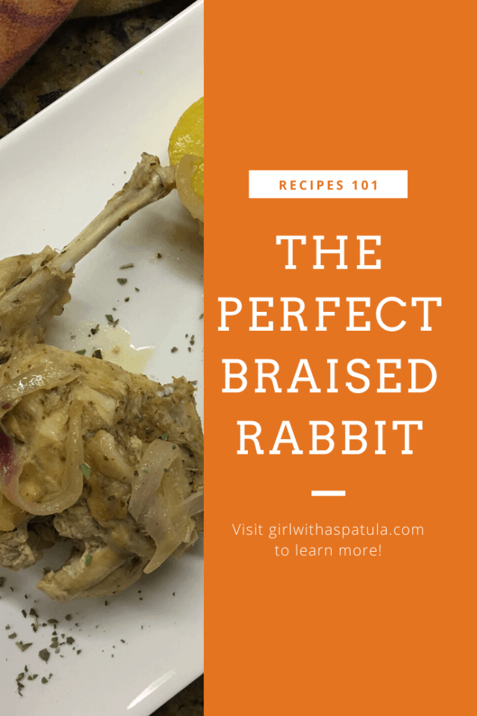Stovetop Rabbit with White Wine Sauce