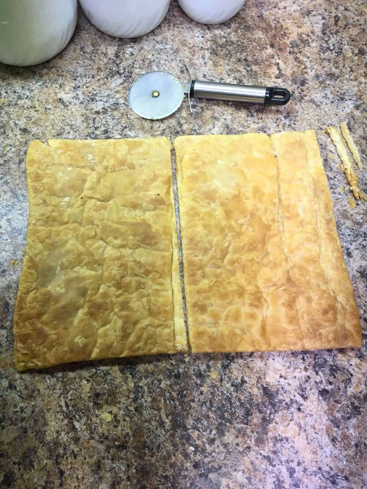 Homemade Mille Feuille using Puff Pastry | Easy!