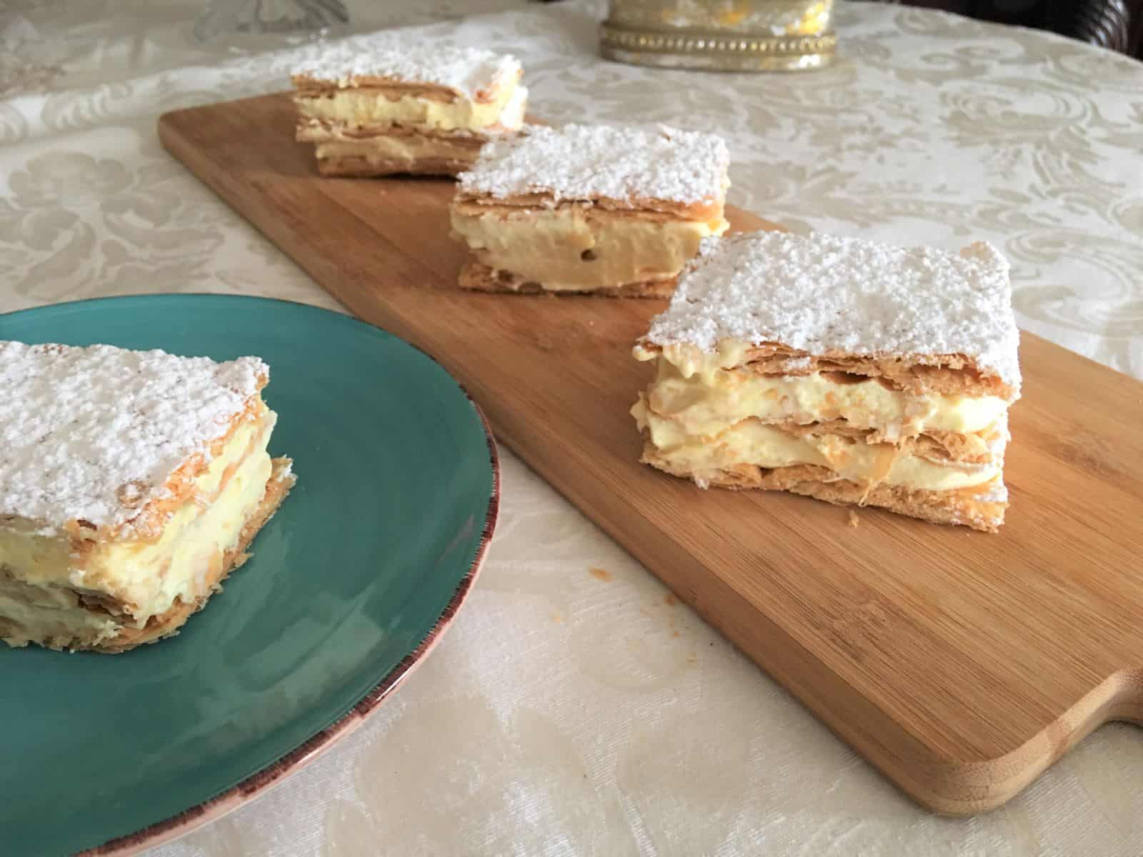 Homemade Mille Feuille using Puff Pastry | Easy!