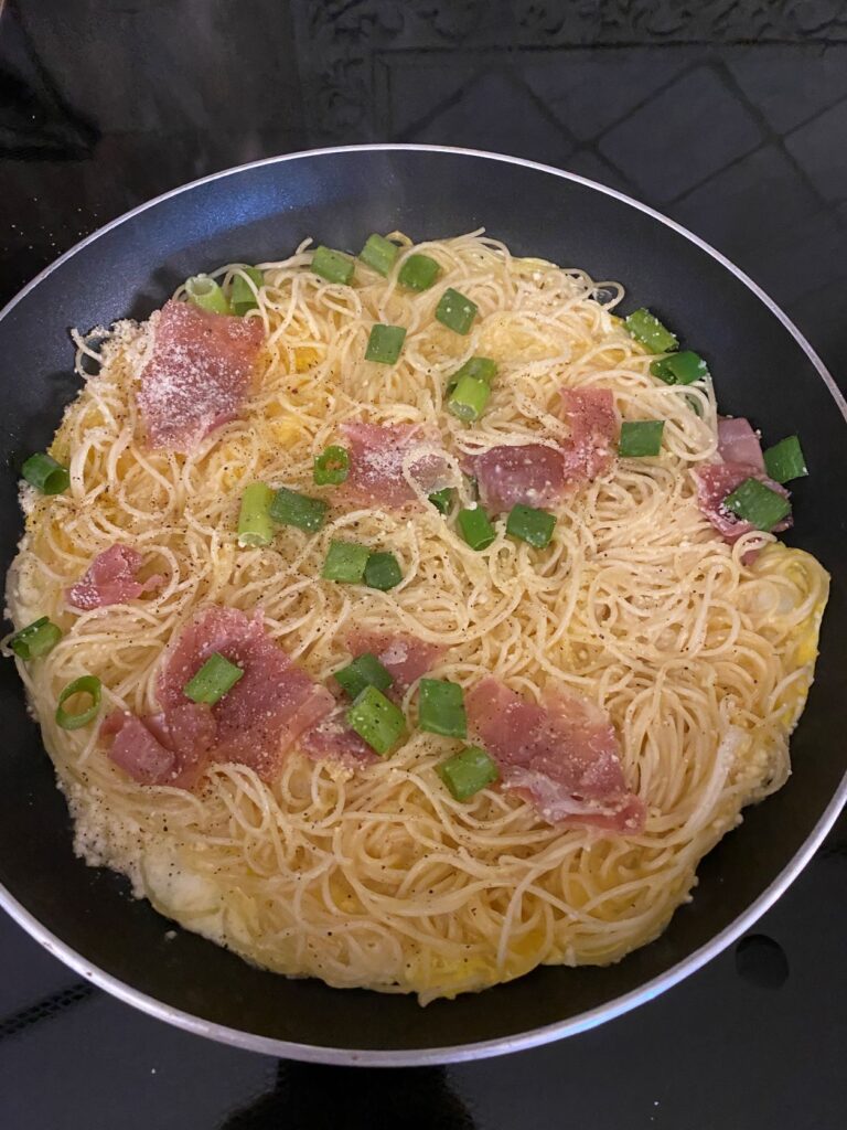 Spaghetti Frittata (Classic Italian Leftover Pasta Dish)