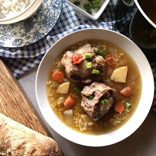Slow Cooked Oxtail Soup Recipe