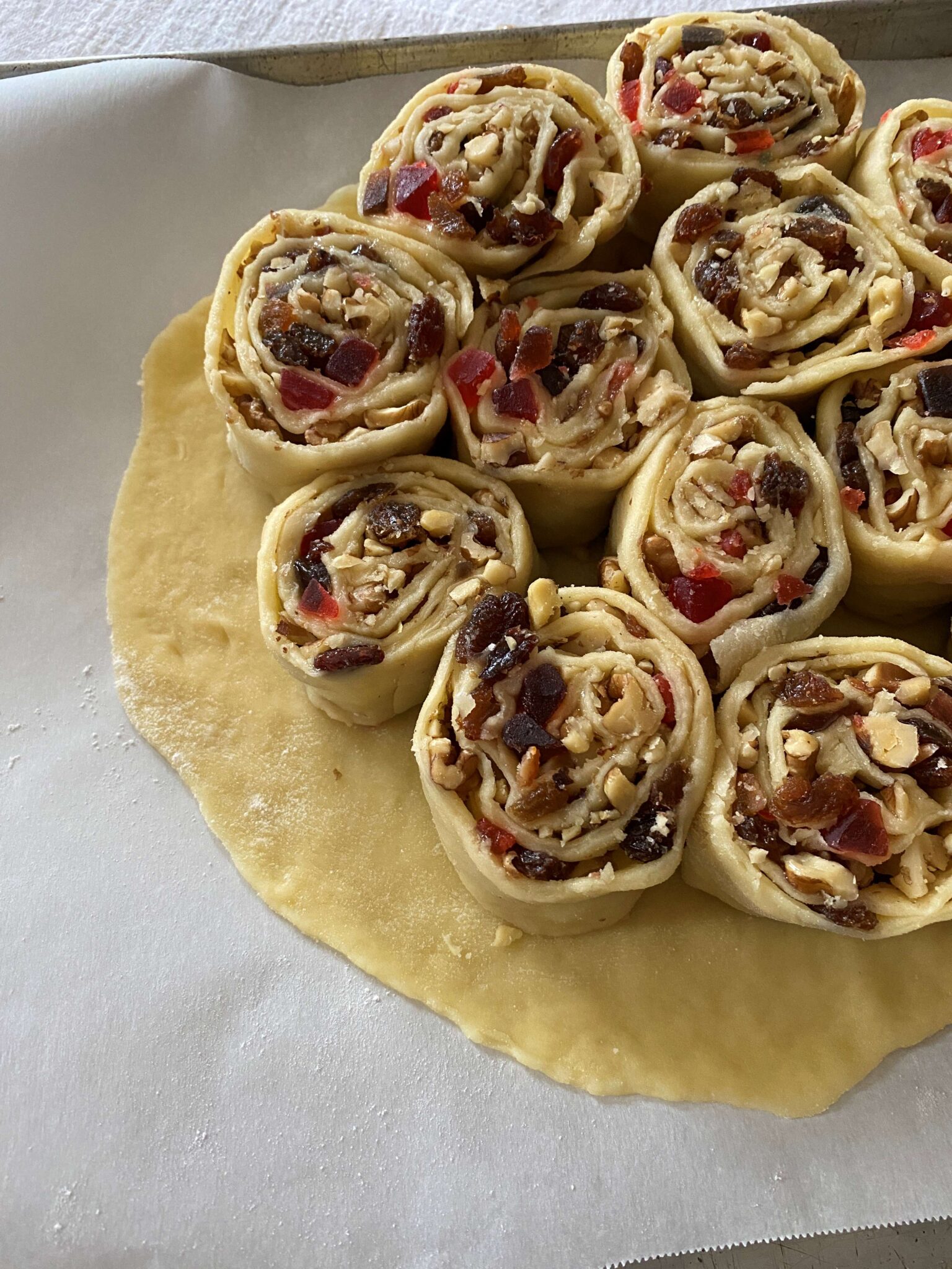 Calabrese Pitta Mpigliata, a Christmas Dessert