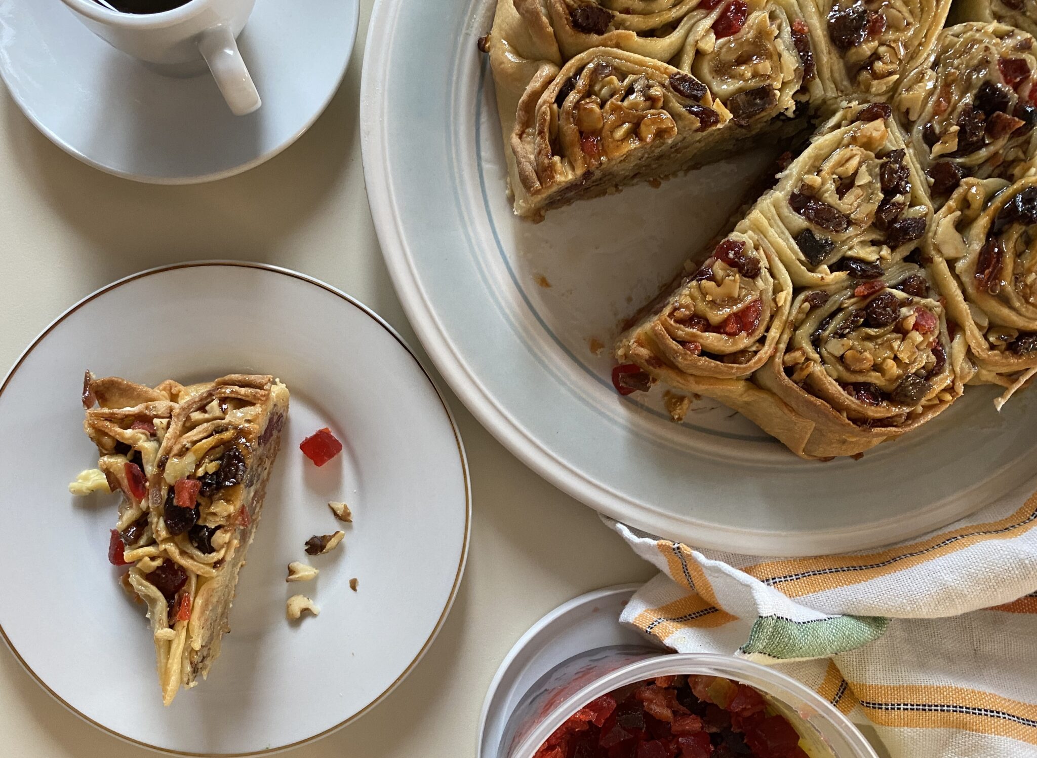 Calabrese Pitta Mpigliata, a Christmas Dessert