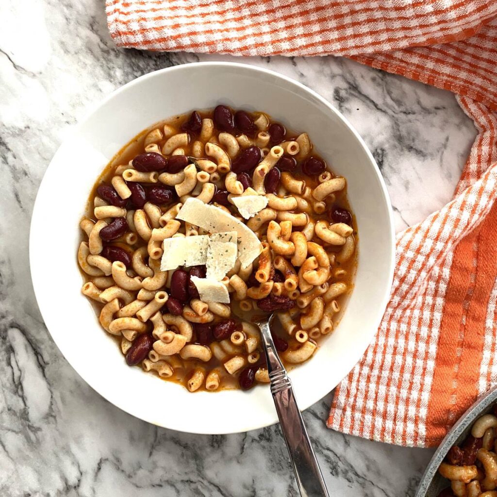 Traditional Italian Pasta Fagioli Recipe