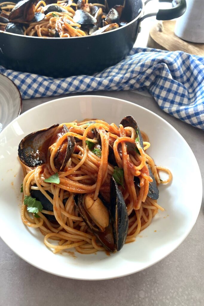 Spaghetti with Mussels (Spaghetti con le Cozze)