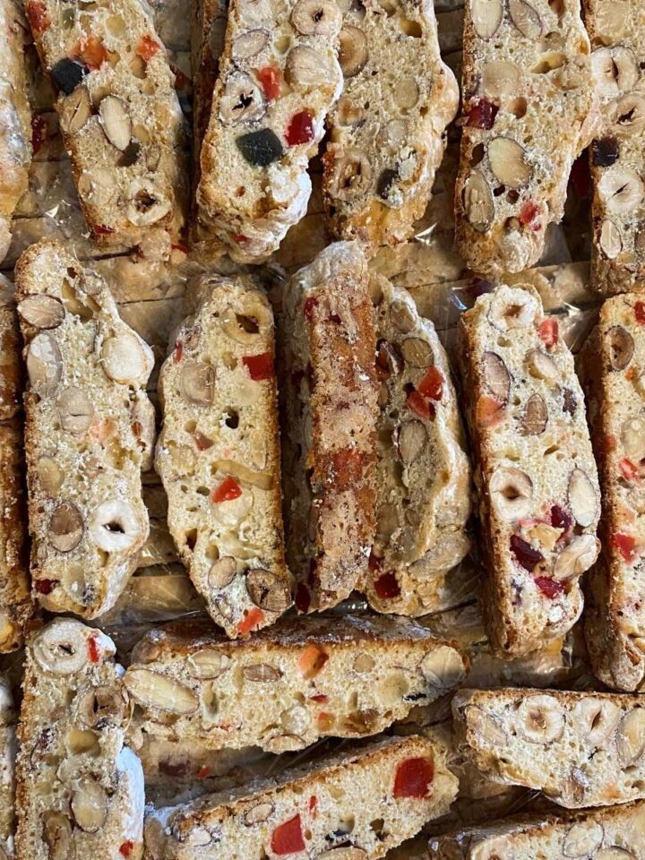 Italian Almond Brittle with Honey | A Christmas Delicacy