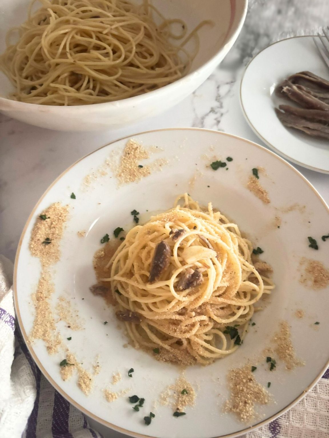 Pasta with Anchovies