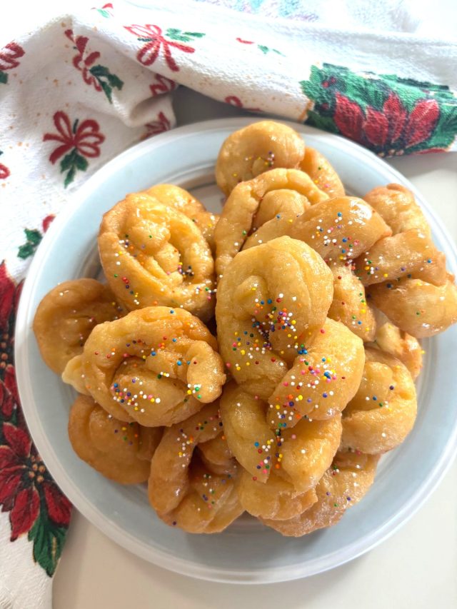 Calabrese Scalille Italian Christmas Dessert