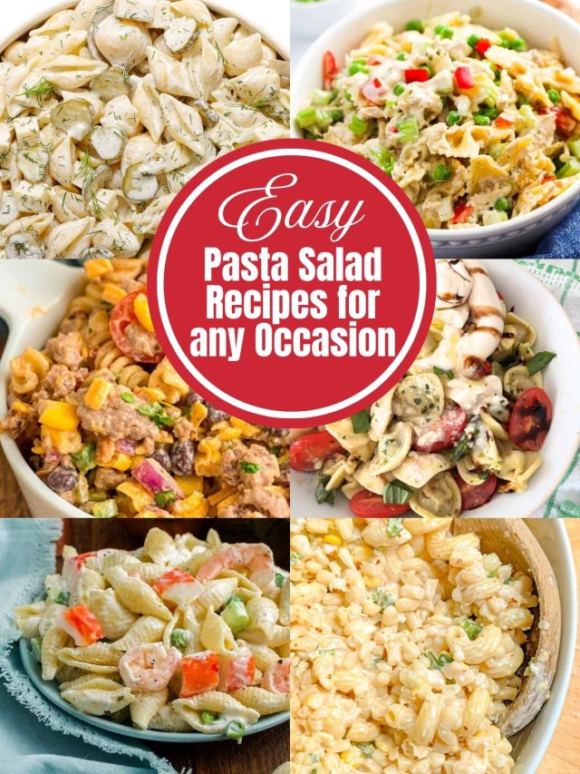 Easy Pasta Salad Recipes For Every Season of the Year